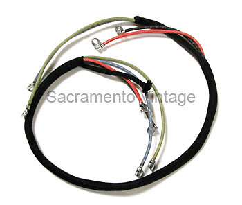 MODEL T FORD COMMUTATOR WIRE HARNESS 1926-27 WITH COIL BOX MOUNTED ON ...