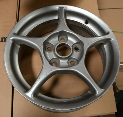 16x6 16" MITSUBISHI EVOLUTION ENKEI RALLIART OEM WHEEL RIM SILVER | eBay
