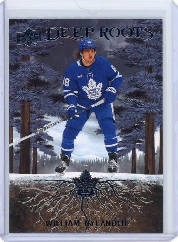 2023-24 Upper Deck William Nylander Deep Roots Insert - Toronto Maple ...