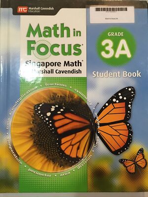 Math in Focus: Singapore Math Grade 3A And 3B Student Book 2018 | eBay
