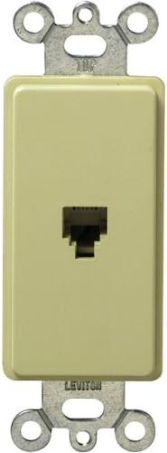 (2 pack) Leviton Telcom Voice/Data Products Jack insert LR80287 | eBay