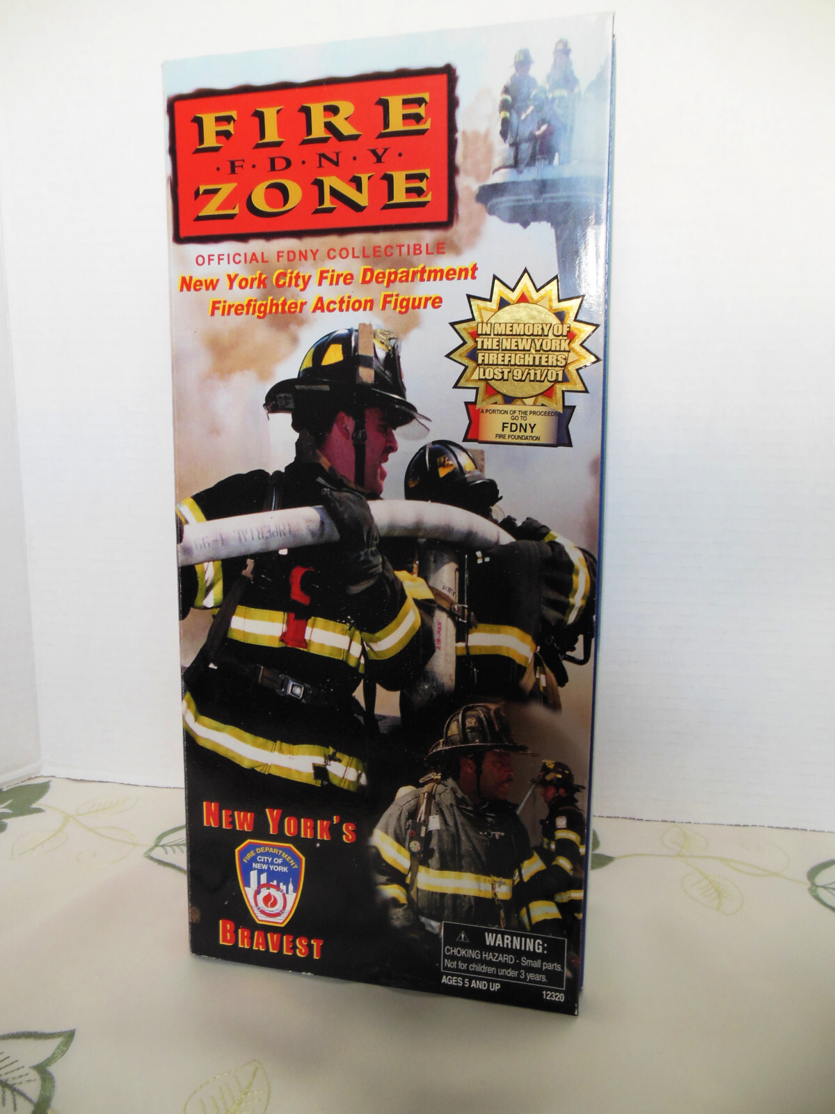 FDNY Firefighter Action Figure 2001 - Fire Zone | eBay