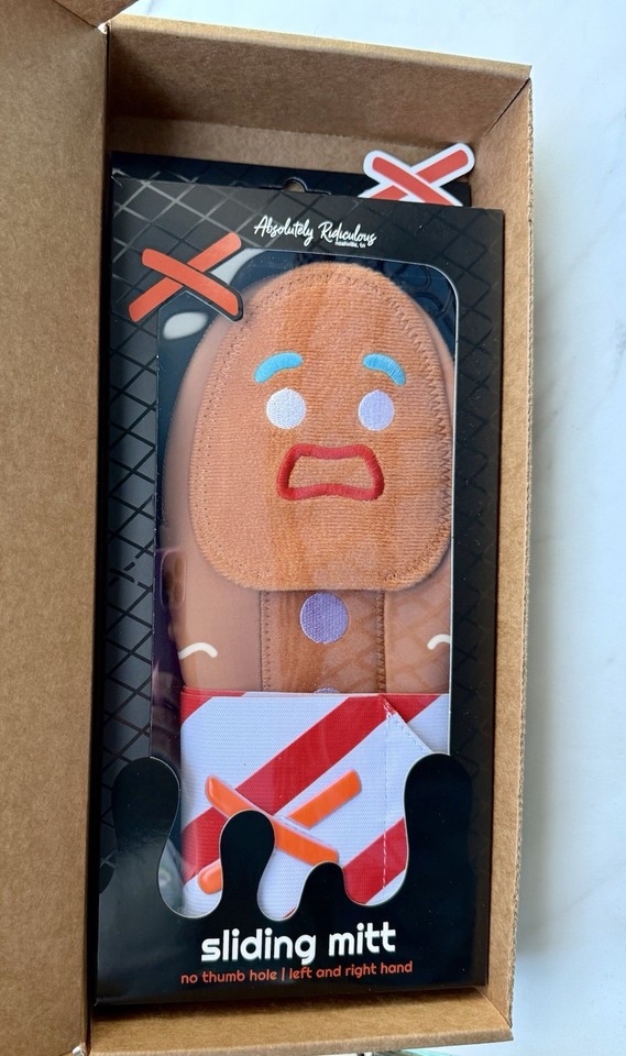 Aria Absolutely Ridiculous 🎅🏻 STANDARD ADULT Gingerbread Man Sliding ...