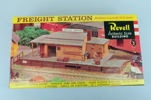 HO Scale Revell Freight Station Mint Collectible Vintage Kit | eBay