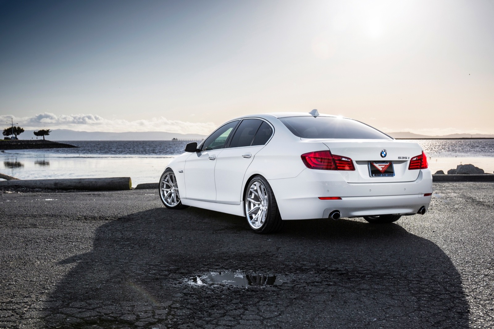 22" FERRADA FR2 MACHINE SILVER WHEELS FOR BMW F12 F13 M6 GRAN COUPE ...