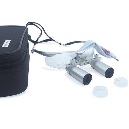 5.0X Dental Lab Loupe Glasse Microsurgery Magnifier Medical Loupes ...