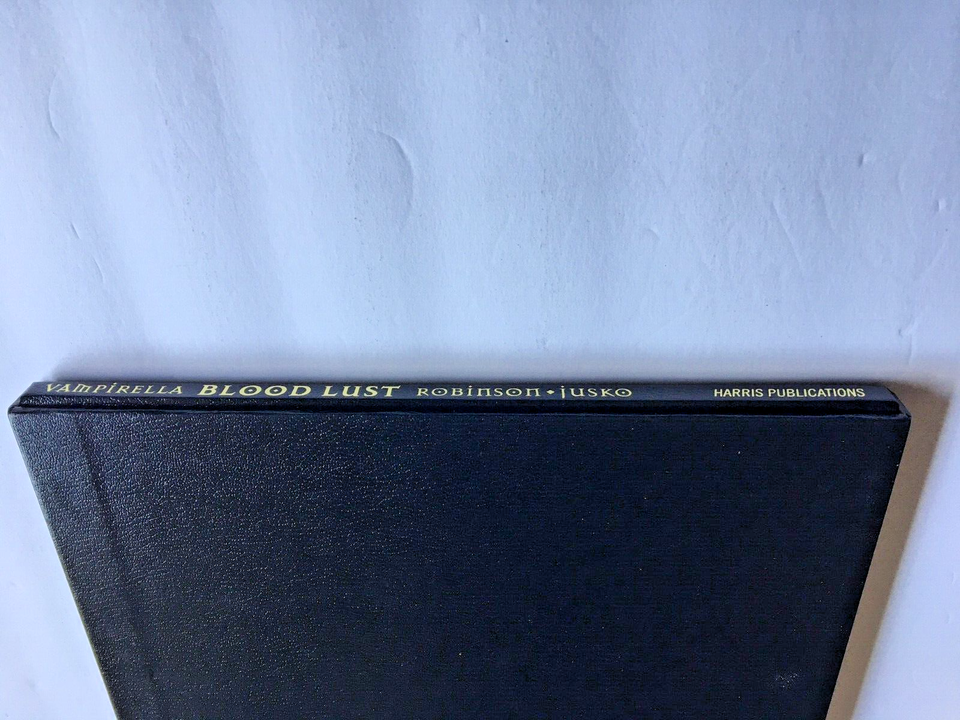 Harris Comics Vampirella Blood Lust Leather Bound Gold Foil Ltd Edition ...