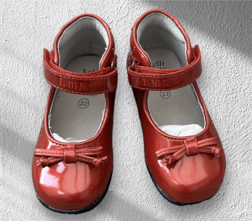 Lelli Kelly Girls Hi Top Patent Party Red Shoes Party Shoes Gift Age ...