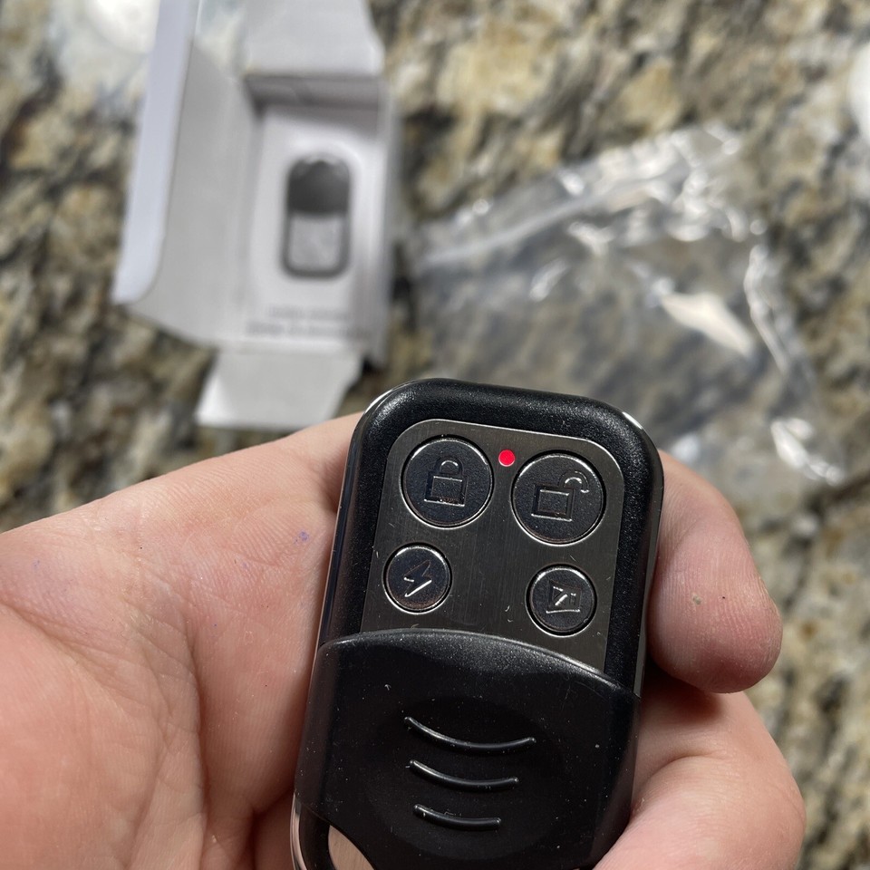 Metal Remote Controller Wireless 433MHZ WIFI GSM Alarm Home Security ...