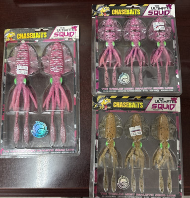 Chase Baits The Ultimate Squid Multiple Sizes | eBay