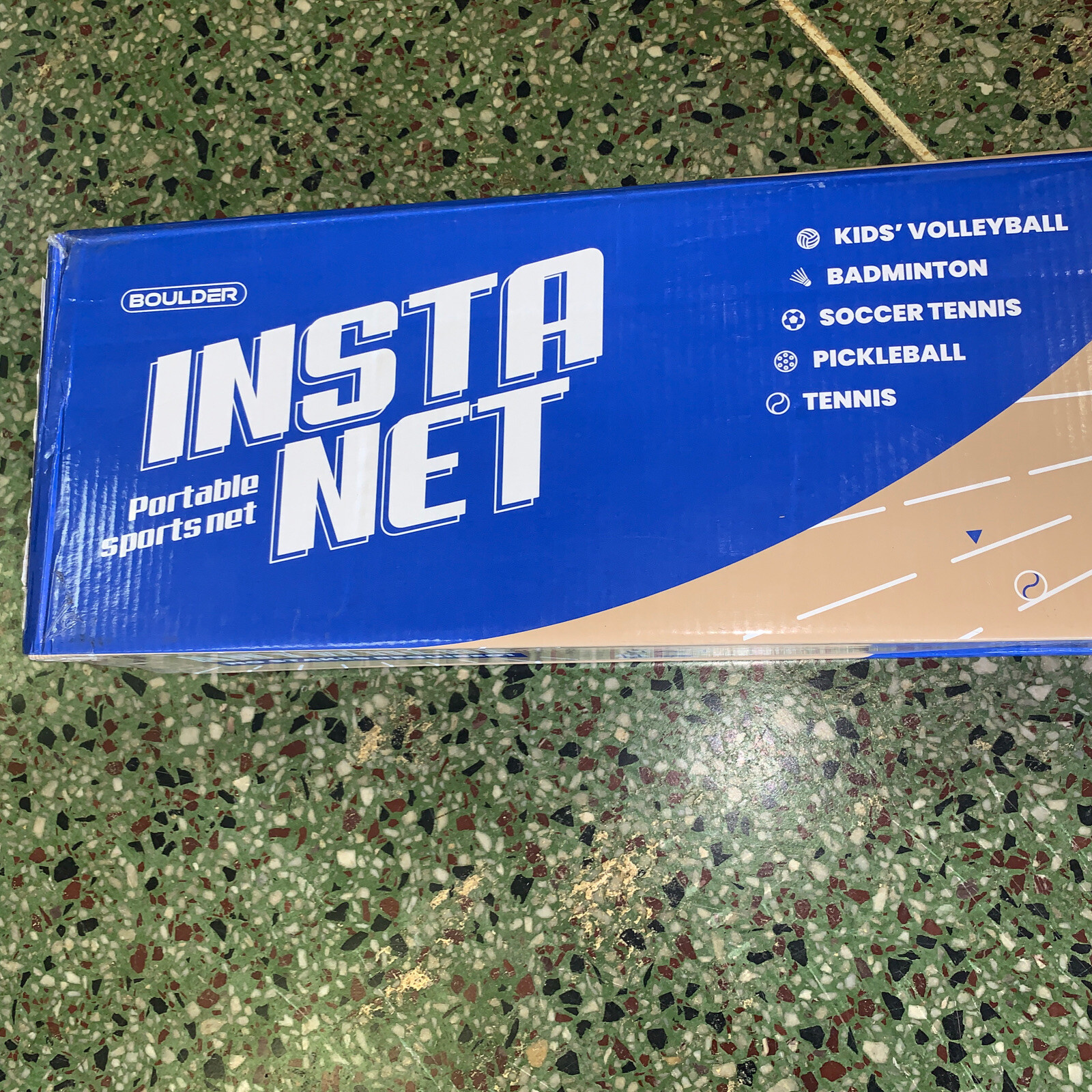 Boulder Insta Net Portable Sports pickleball volleyball badminton 17 ...