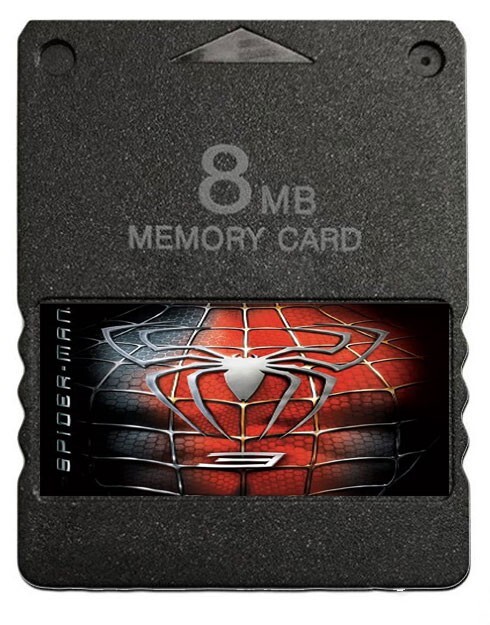 Spider Man 3 PlayStation 2 PS2 Memory Card Unlocked 100% Completed ...