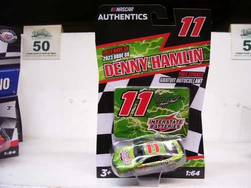 2023 1/64 #11 DENNY HAMLIN INTERSTATE BATTERIES nascar Authentics WAVE ...