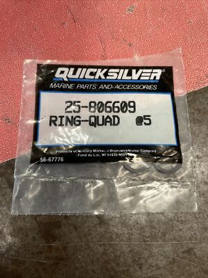 QUICKSILVER #25-806609 O-RING PACK Of 3x | eBay