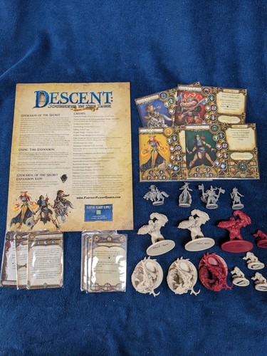 FFG Descent 2nd Edition - Stewards of the Secret - Hero & Monster ...