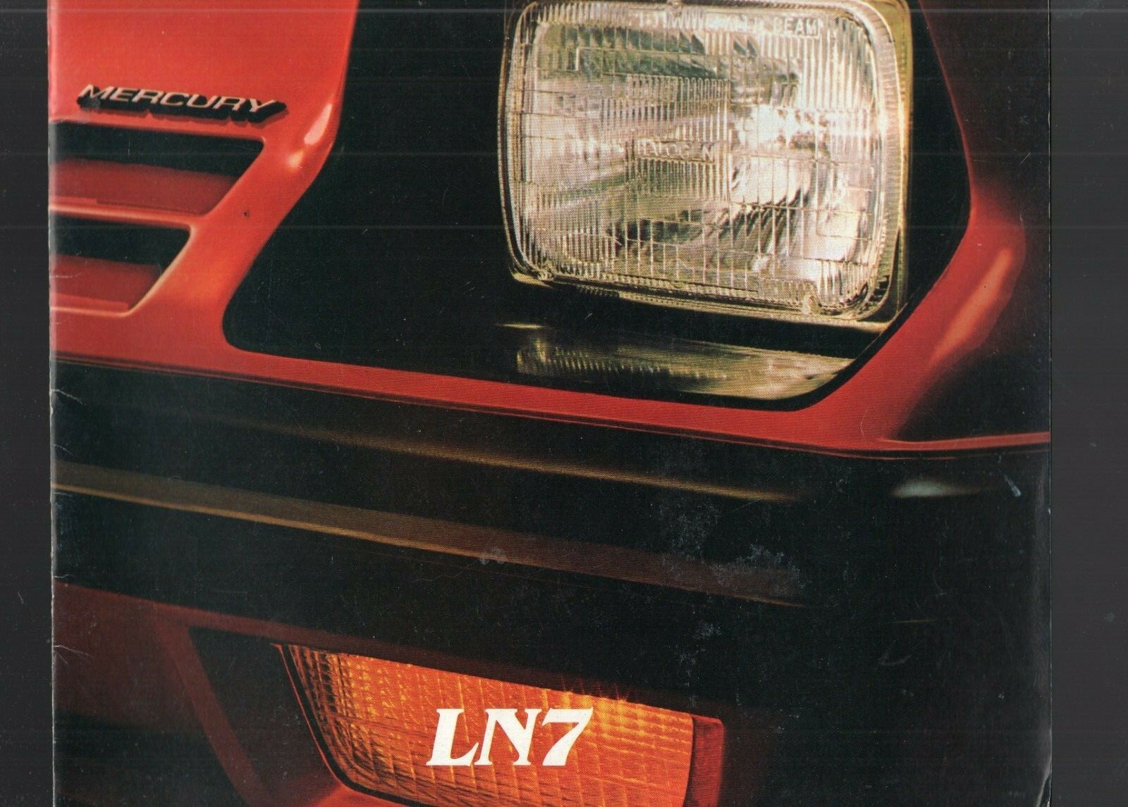 1981 MERCURY LN7 DEALER SALES BROCHURE-BOOKLET-14 PAGES | eBay