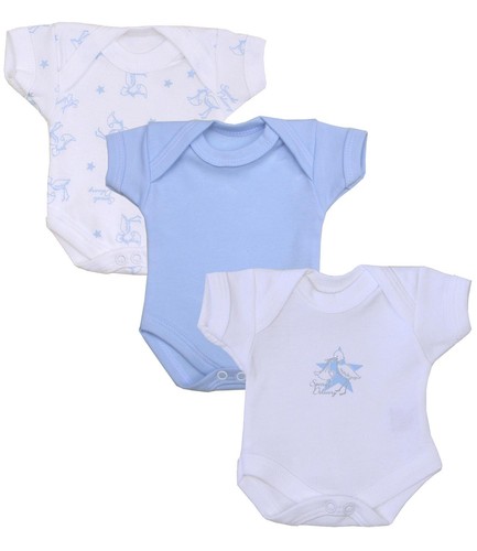 BabyPrem Premature Baby Boys Pack of Bodysuits Vests Preemie Baby ...