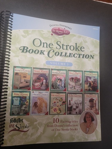 Donna Dewberry One Stroke Art Book Compilations - Each Volume has ...