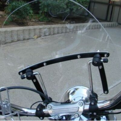 Motorcycle Large Clear Windshield For Harley Honda Magna Shadow Spirit ...