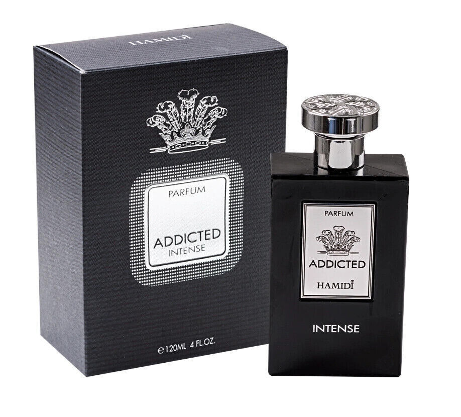 Hamidi Addicted Intense EDP Eau De Parfum for Unisex 120 ML - Long ...
