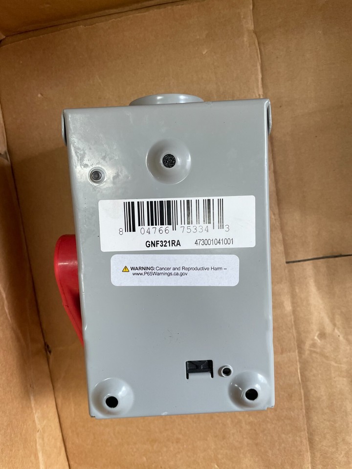SIEMENS GNF321RA 3 POLE NON-FUSED 30A DISCONNECT NEW | eBay