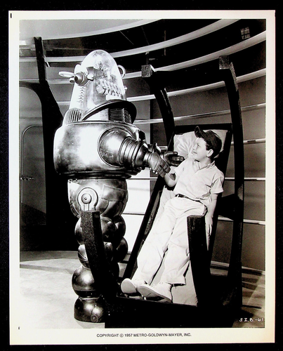 Invisible Boy 1957 Robby the Robot Original Photo Promo Still Sci-Fi ...