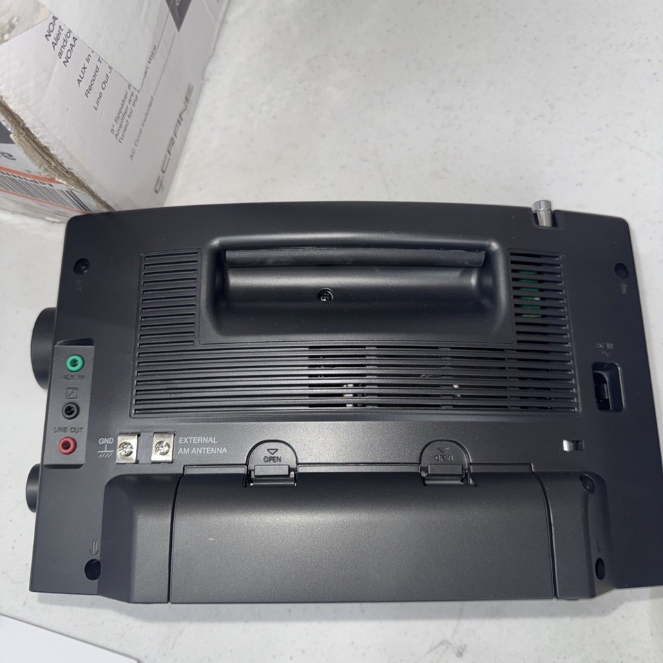 CC Radio 2E Black AM FM WX 2-Meter HamBand Radio | eBay