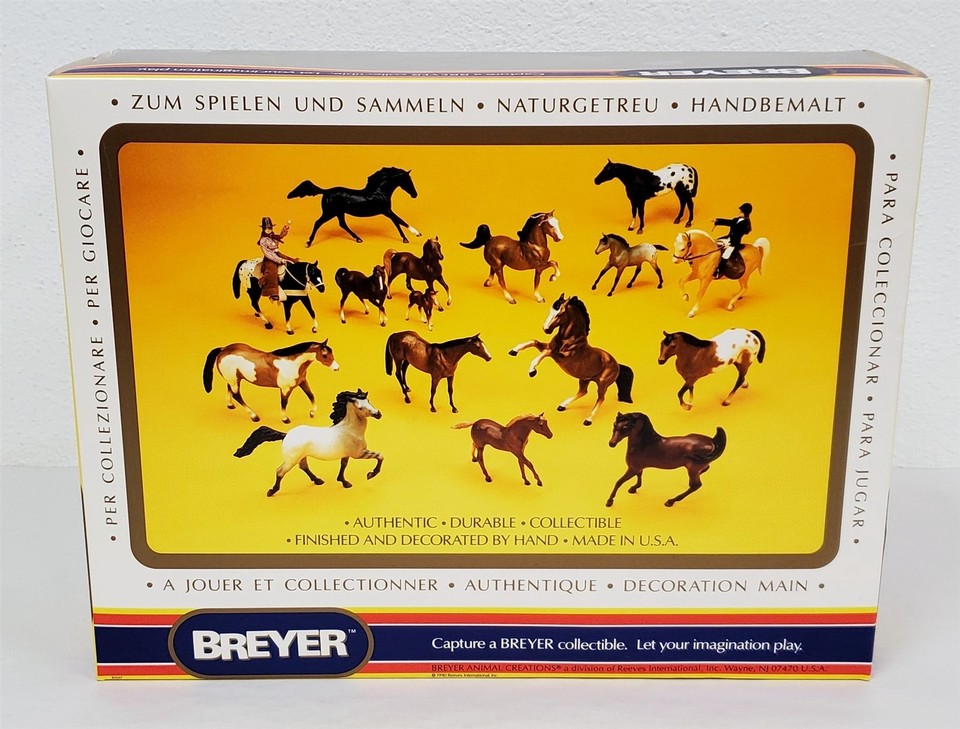 Z-255 VTG. 1990 BREYER TRADITIONAL SERIES ROY ROGERS HORSE TRIGGER-MINT ...