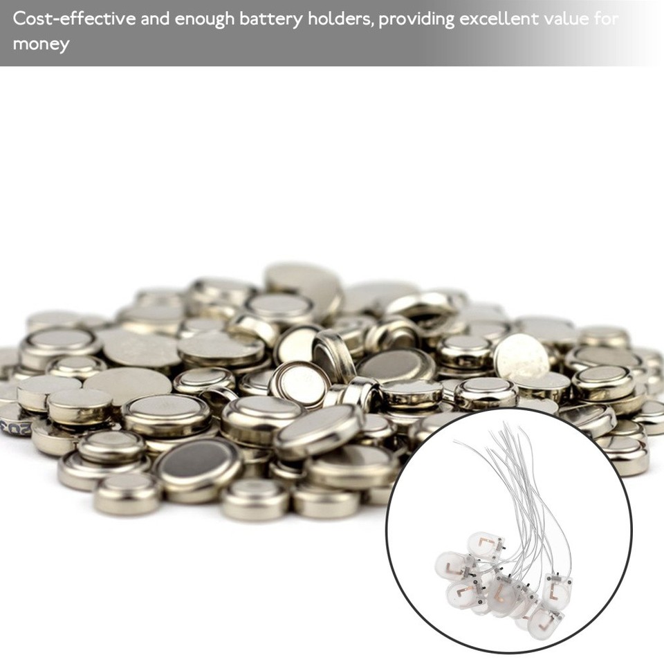 12pcs Coin Battery Case Coin Battery Box Button Battery Seat Multi-use ...