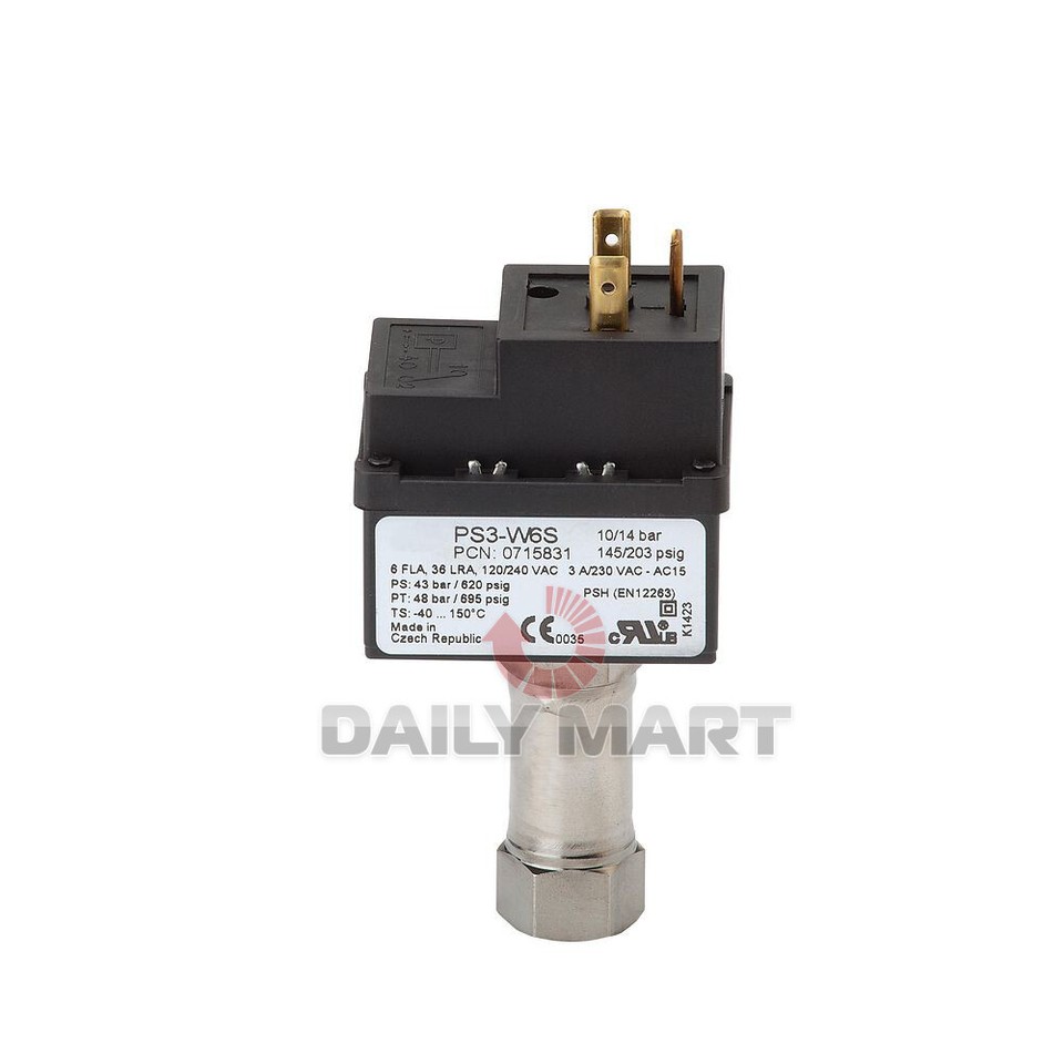 New In Box EMERSON PS3-W6S Pressure Switch | eBay