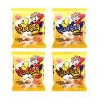 Korean Noodle Shape Snack PPUSHU PPUSHU Bulgogi, Chicken, Tteokbokki ...