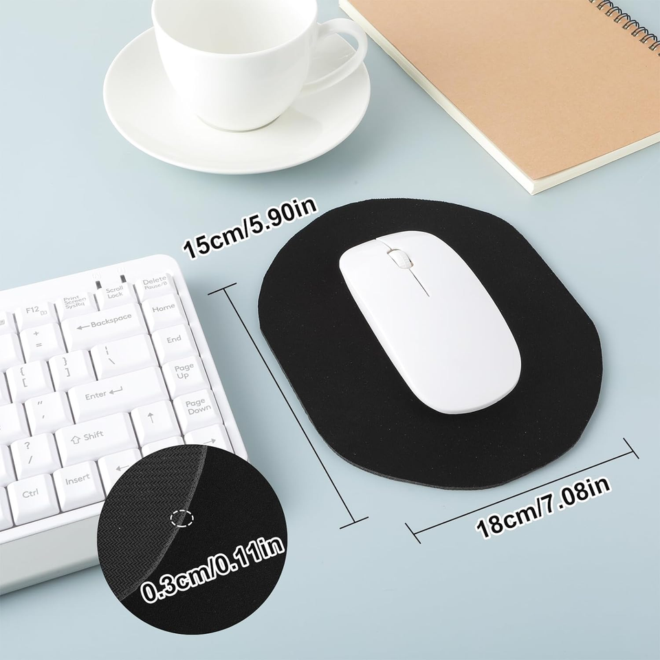 Small Mouse Pad Mini Mousepad Portable Travel Mouse Mat Waterproof ...