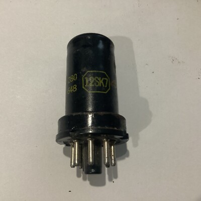 12SK7 Vacuum Tubes Raytheon Radio Audio Amp, Tested Strong | eBay