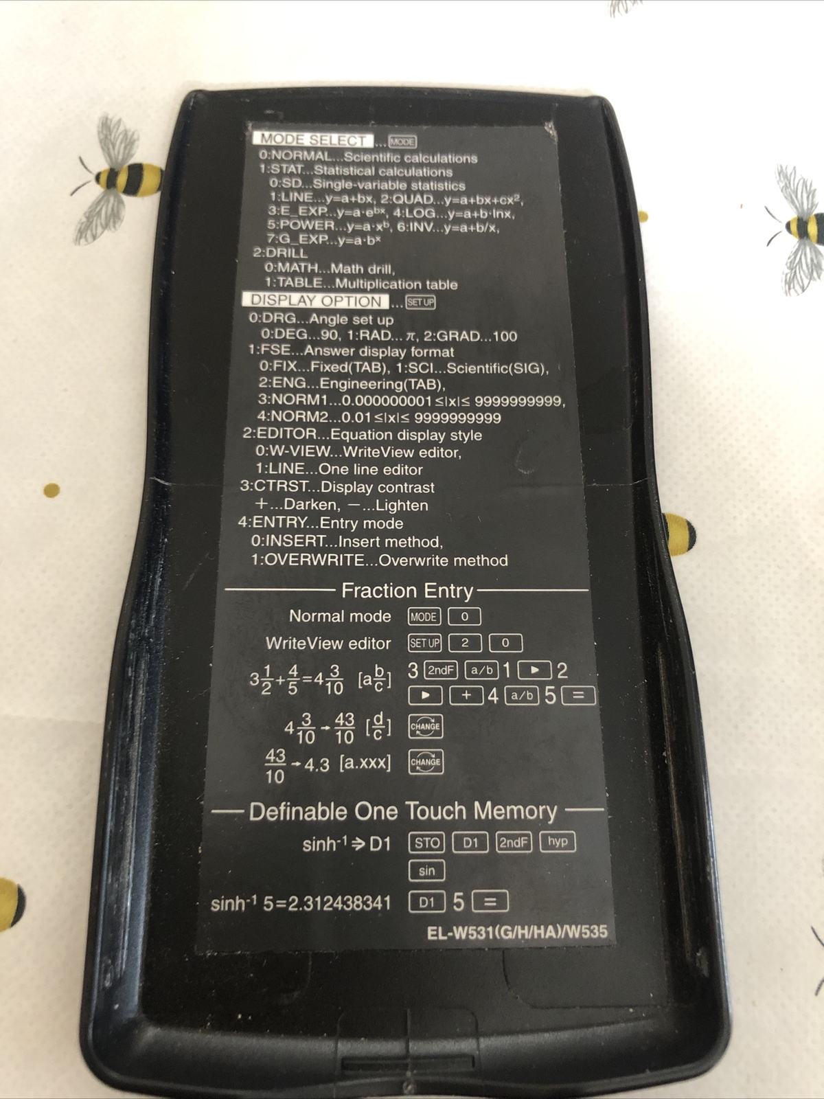 Sharp - EL-W531 WriteView School Scientific Fully Working Calculator ...