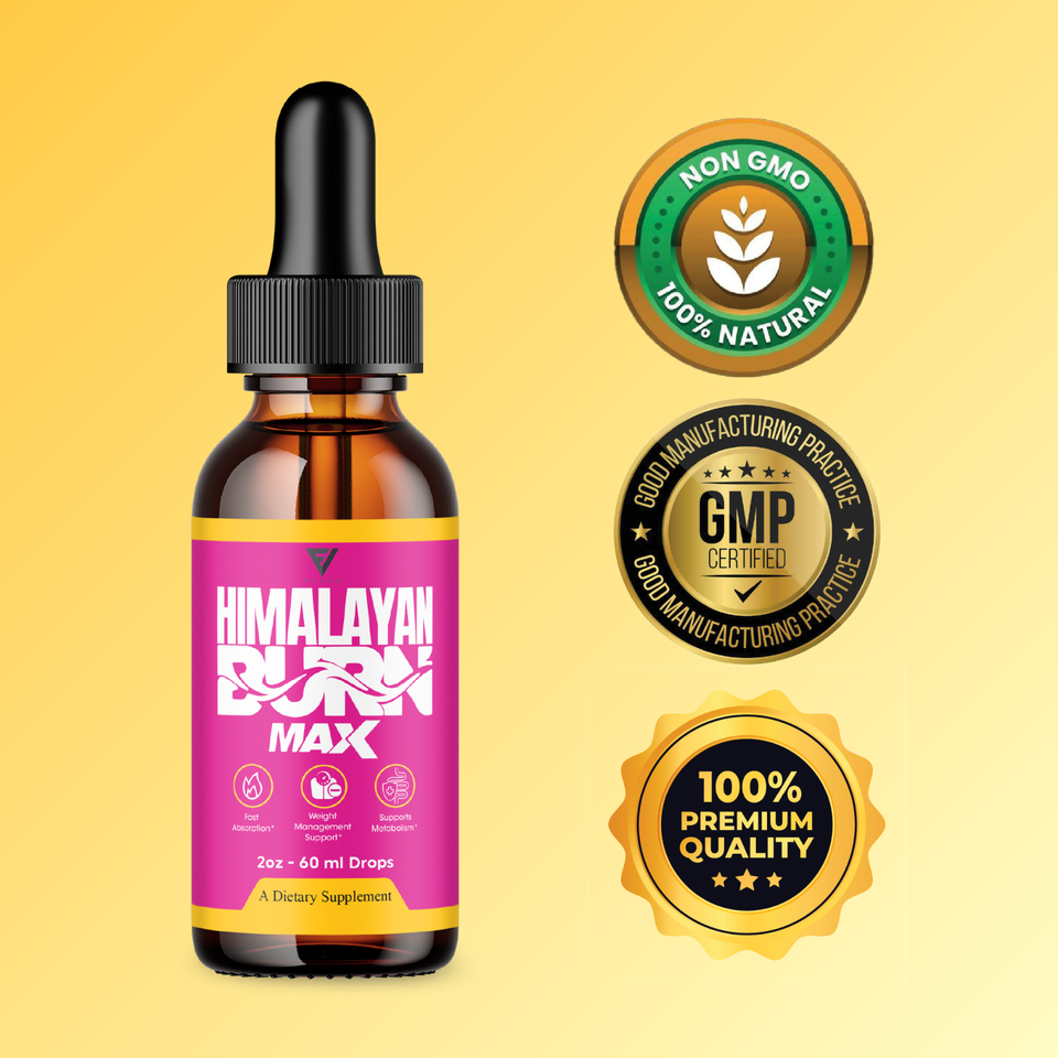 (5 Pack) Himalayan Burn Max Drops, Himalaya Burn Max Advanced ...