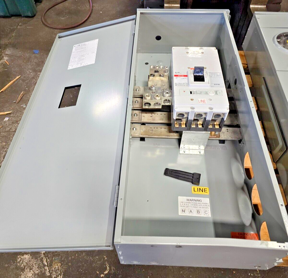 Eaton 1200 Amp Meter Module Main Breaker 120/240 VAC 3R 3MCB1200R ...