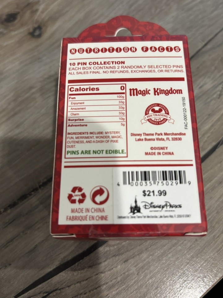 Disney Parks Mickey's Very Merry Christmas Party Mystery Box Cookies 2 ...