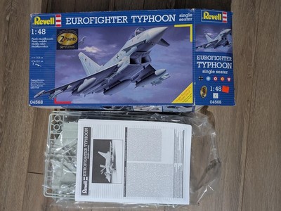 REVELL 1:48 - 04568 - EUROFIGHTER TYPHOON SINGLE SEATER KIT - New Open ...