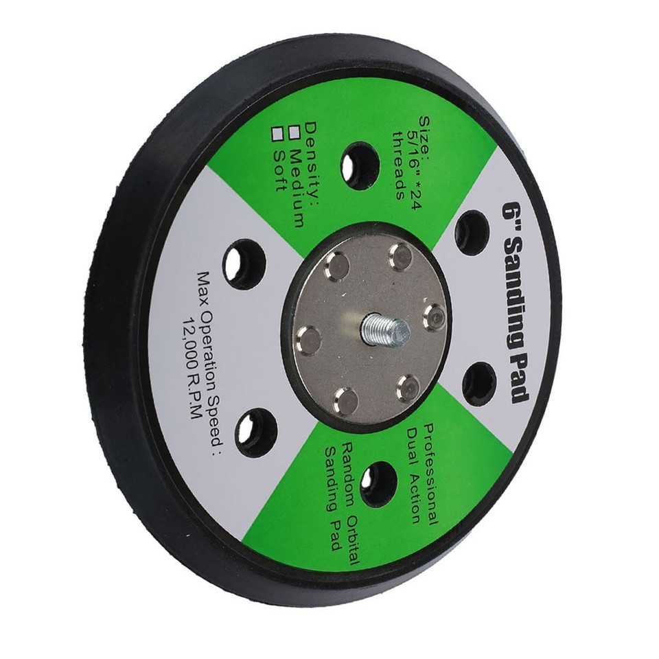 Heavy duty 6in 150mm Sander Backing Pad Precision Sanding and Polishing ...
