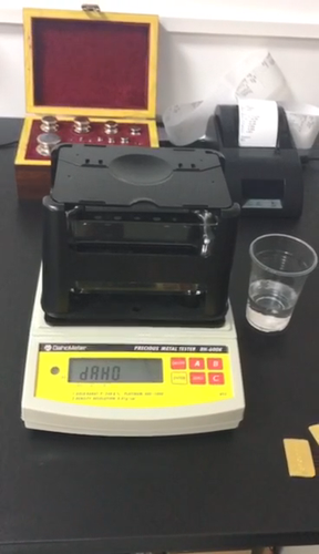 Metal Gold Purity Analyzer Density Meter Karat Device Tester for Silver ...