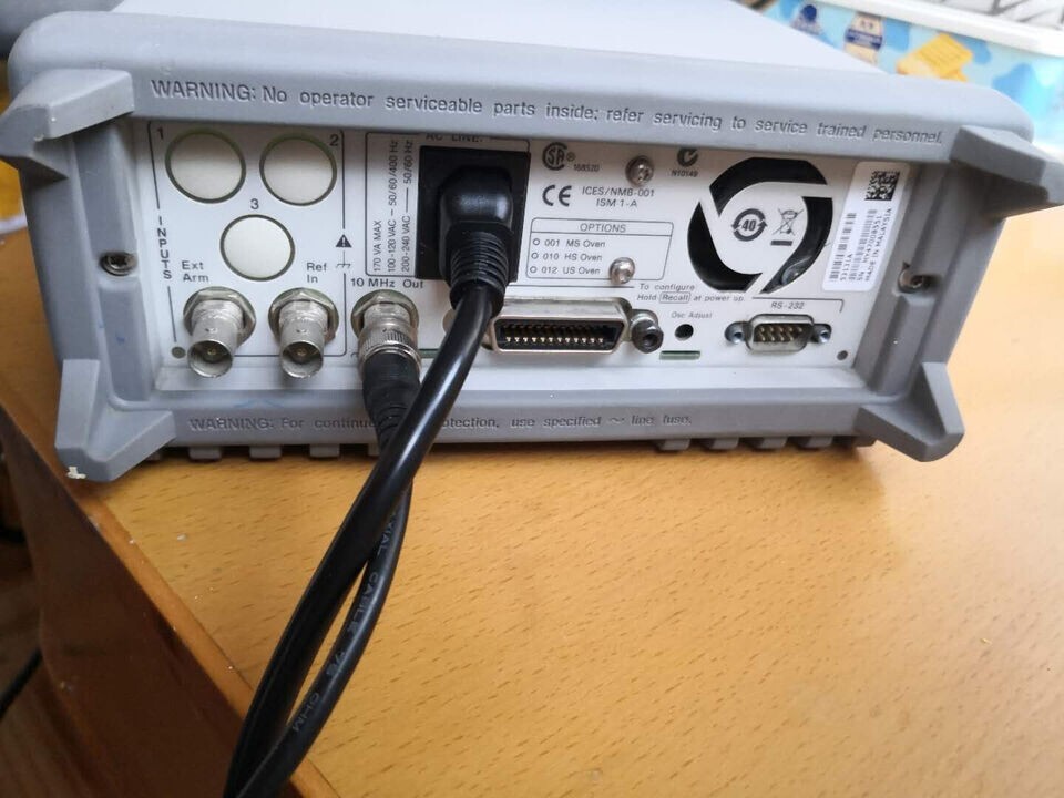 1 HP/Keysight Agilent 53131A Universal Frequency Counter 225MHZ with ...