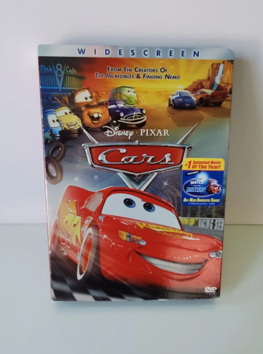 Cars Disney Dvd 2006 Widescreen