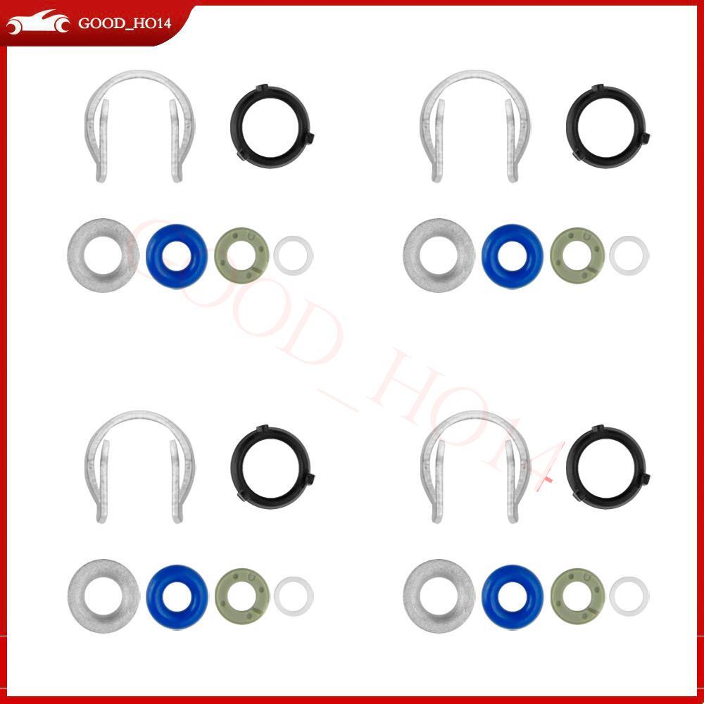 4pcs Fuel Injector O-ring Seals Repair Kit For AUDI A4 Jetta GLI GTI 1. ...