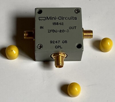 Mini-Circuits ZFDC-20-3 Directional Coupler 10-250 MHz 75Ω | eBay