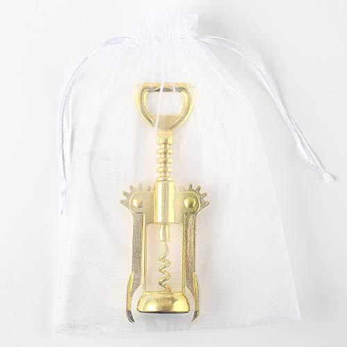 Simple Wing Corkscrew Gold Wine Opener And Beer Opener Multifunctional ...