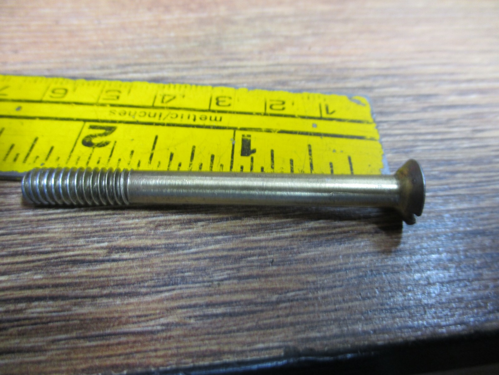 PEXTO NO 4 SIZE Bench Plane FRONT KNOB BOLT 1 PEACE TREADED ROD Parts ...