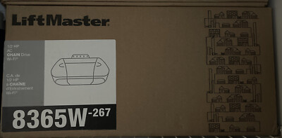 LiftMaster 8365W-267 1/2 HP Chain Drive Garage Opener Chain Rail NOT ...