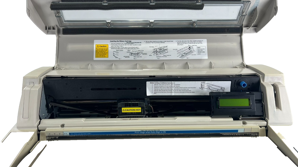 Okidata Microline 8480FB USB Parallel Dot Matrix Impact Printer ...