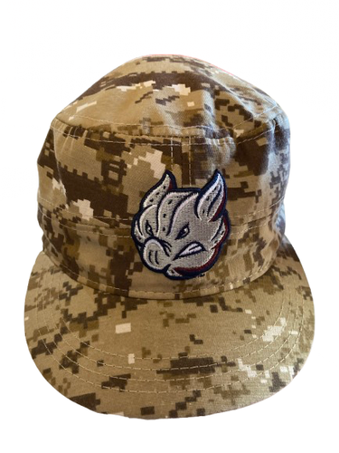 HOGS Hat- Brown Camo- Adjustable- Short Bill- NACCI- Preowned | eBay