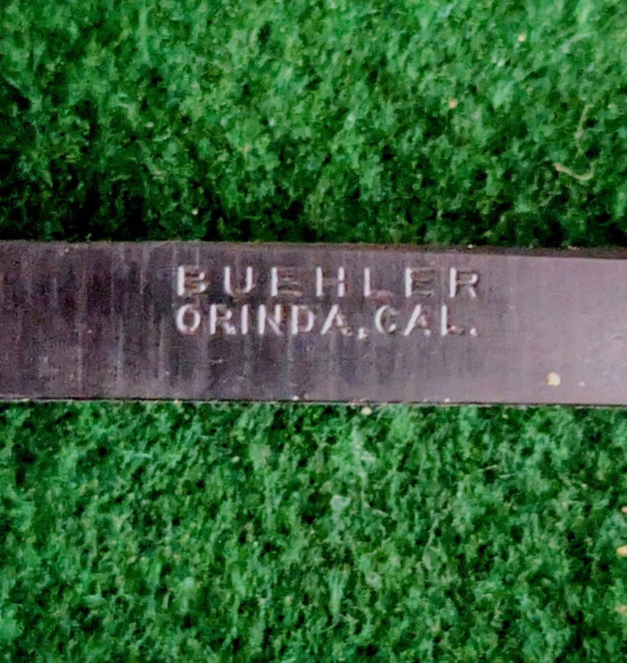 Vintage Maynard P. Buehler Scope Mount Base & Gloss Black 1" Split ...